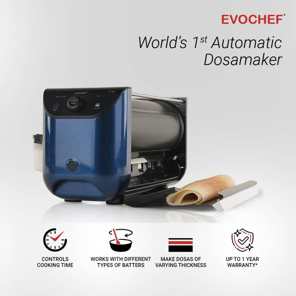 Worlds 1st Automatic Dosa Maker. Free Shipping. Shop Now