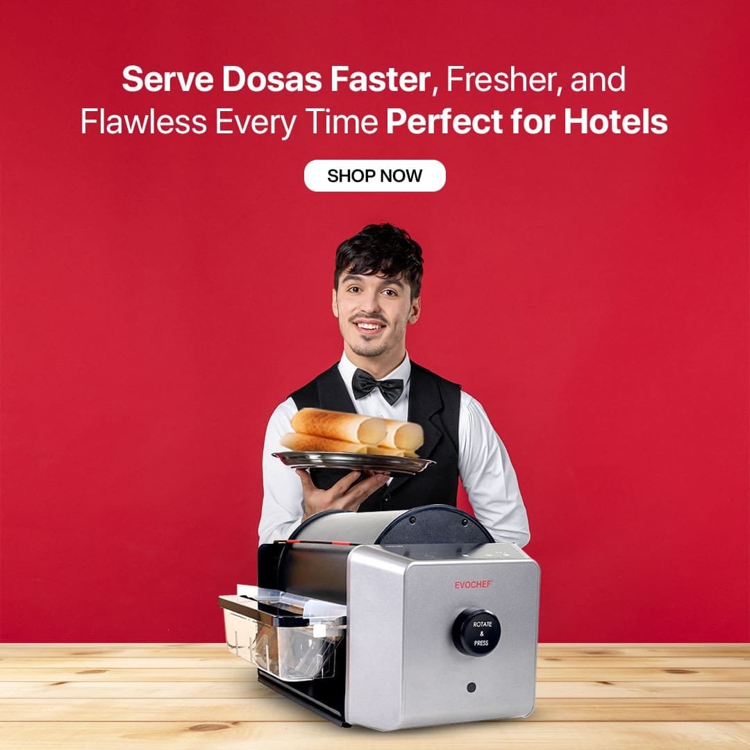 Worlds 1st Automatic Dosa Maker. Free Shipping. Shop Now